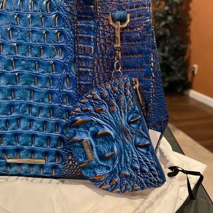 Brahmin | Bags | New Brahmin Melbourne Leather Britt Coin Case Wallet ...